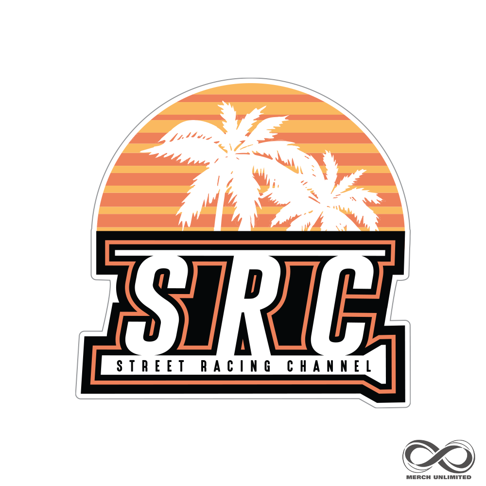 SRC Sunset Sticker – Street Racing Channel